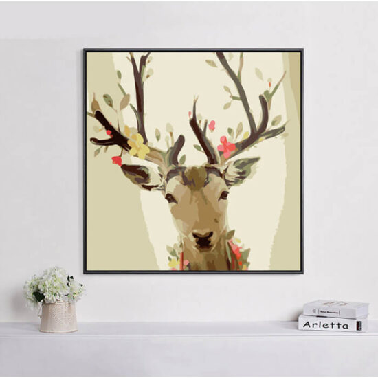 Malen nach Zahlen Hirsch | Wandbilder & Wandkunst |myPaintLab
