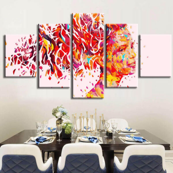 Malen nach Zahlen mehrteilig 5-teilig | Wandbilder & Wandkunst |myPaintLab