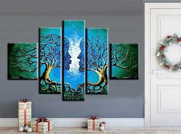 Malen nach Zahlen mehrteilig 5-teilig | Wandbilder & Wandkunst |myPaintLab