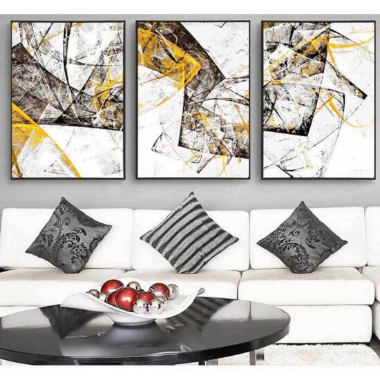 Malen nach Zahlen Tritychon 3-teilig | Wandbilder & Wandkunst |myPaintLab