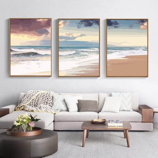 Malen nach Zahlen Meer | Wandbilder & Wandkunst |myPaintLab